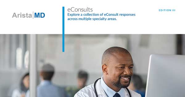 Electronic consultation responses from many specialties